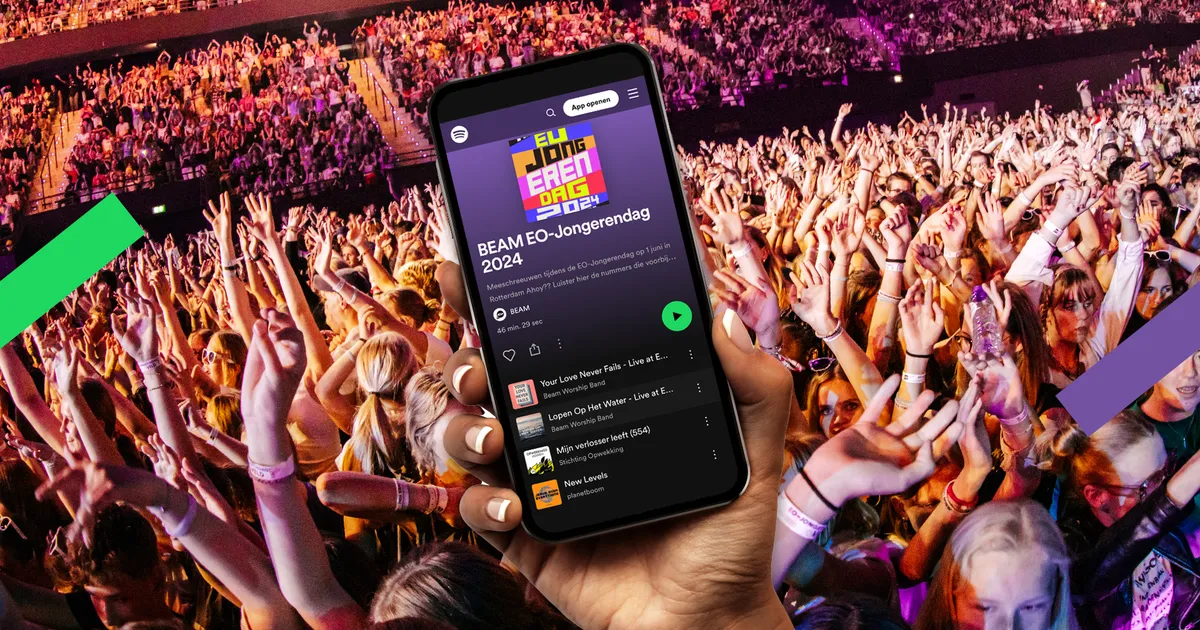 Check hier de OFFICIËLE EO-Jongerendag playlist! (2024) - BEAM