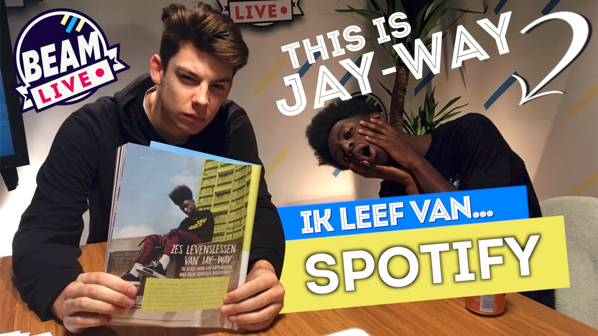 BEAM LIVE: Rapper Jay-Way doet 100 shoutouts in 1 uur - EO BEAM